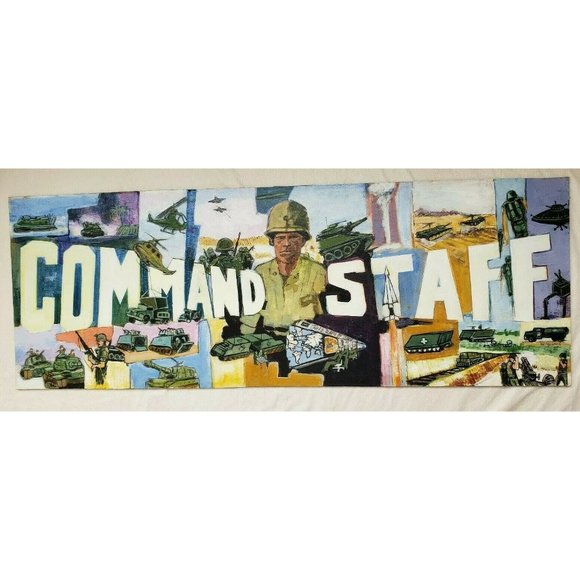 Art | Military General Albin Irzyk Vietnam Wwii Command Staff Army ...